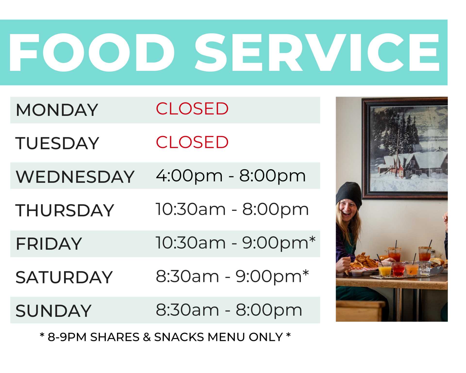 Operational Hours