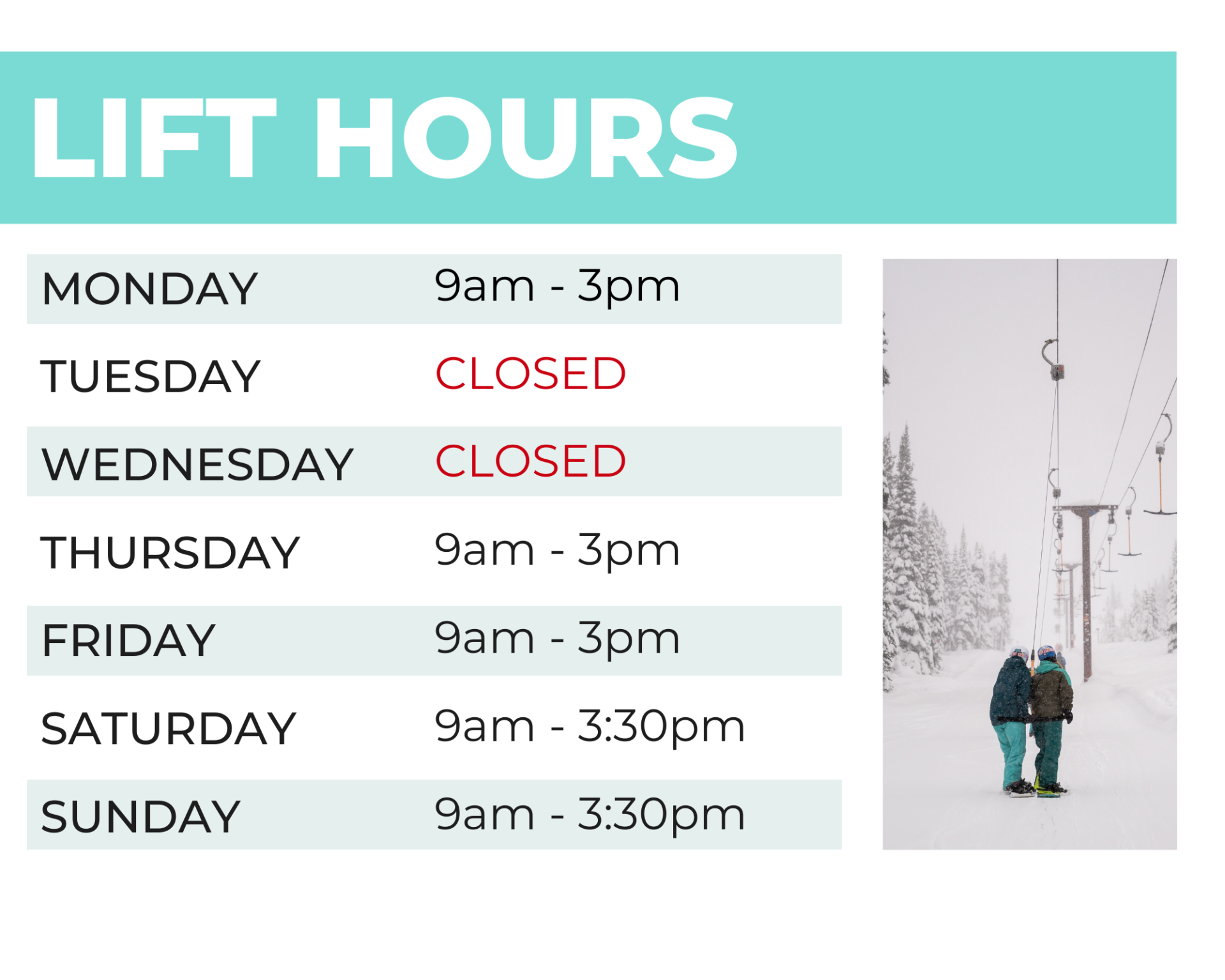 Operational Hours